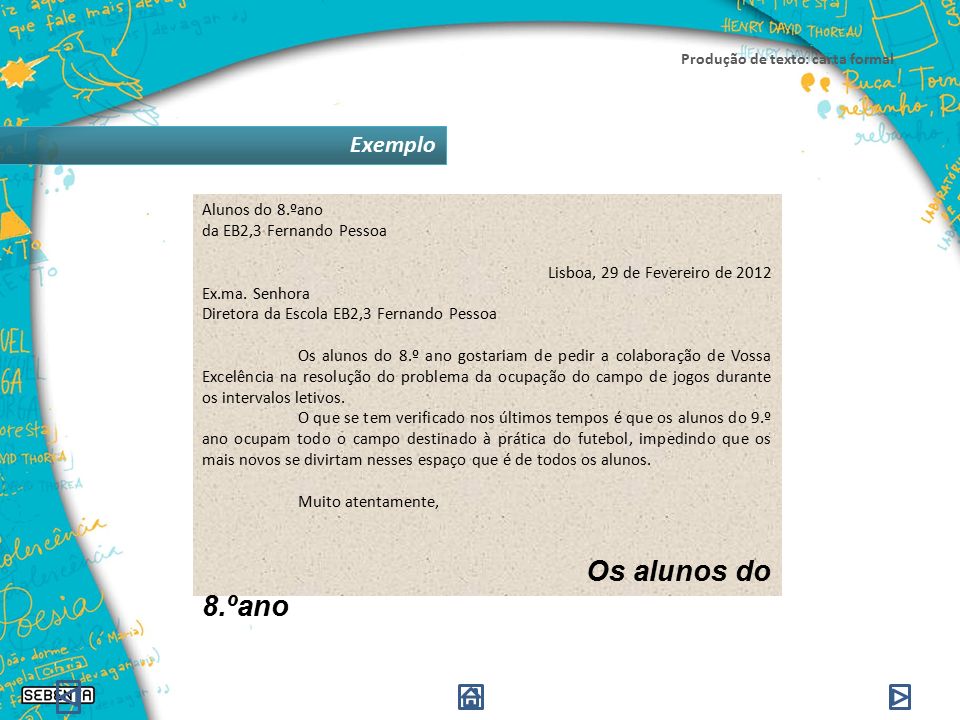 Como é A Estrutura De Uma Carta Tipos E Exemplos
