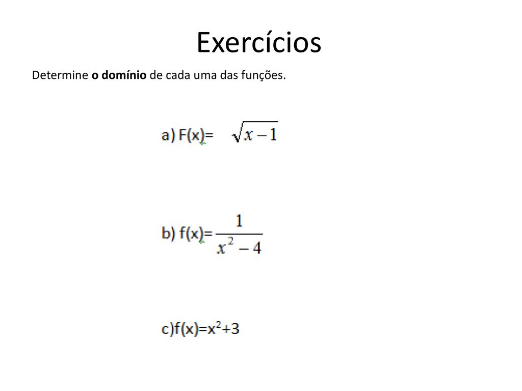 Funções Reais De Variável Real Nesta Aula é Dada ênfase às Funções