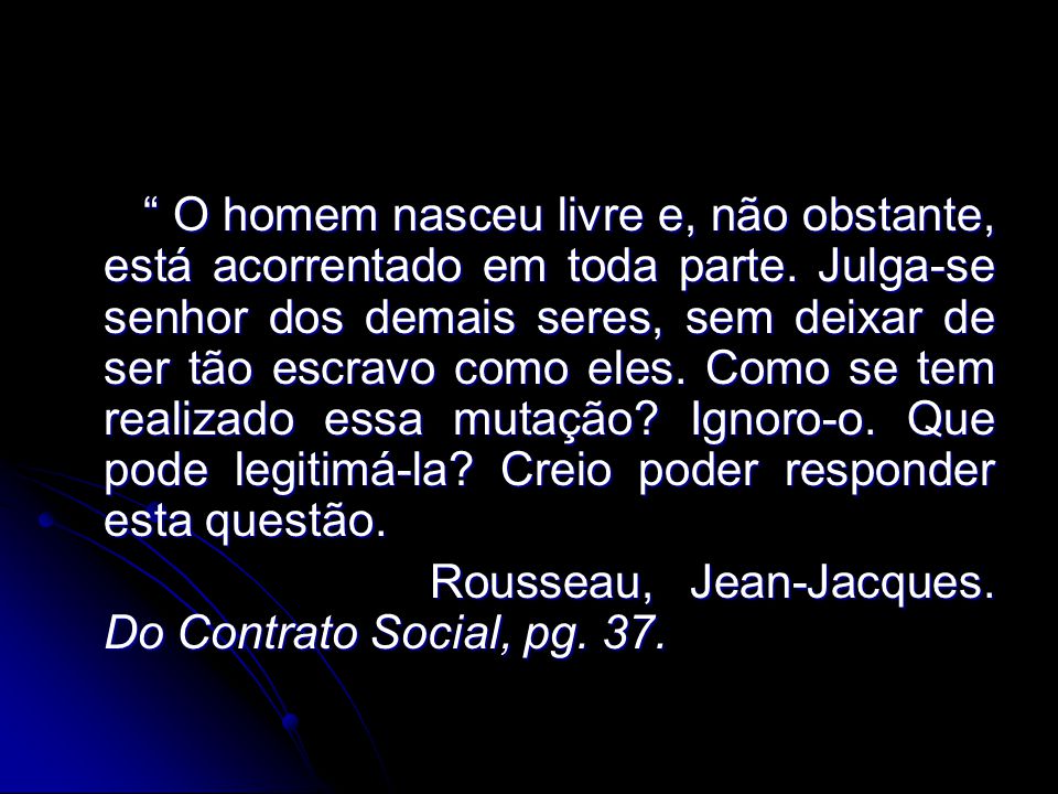 Pensadores Utópicos Os Contratualistas Ppt Carregar