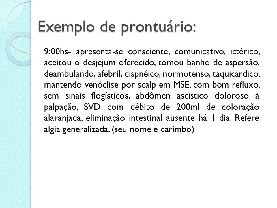 Exemplo De Anotação De Enfermagem Para Admissão – Novo Exemplo Exemplo De Anotação De Enfermagem Para Admissão – Novo Exemplo