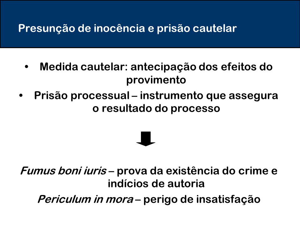 Prisão Cautelar E Procedimentos Ppt Carregar